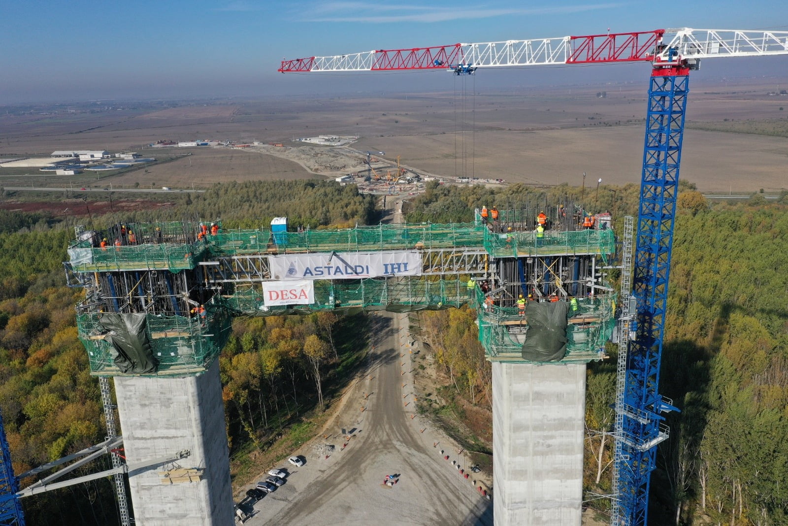 Braila Suspended Bridge - DESA Construction NL B.V.