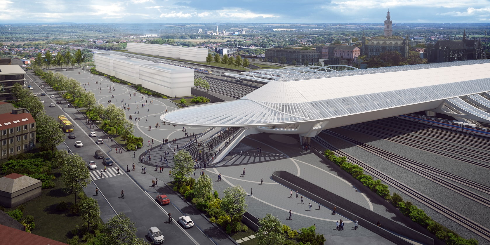 Treinstation van Bergen & Gare de Mons - DESA Construction NL B.V.